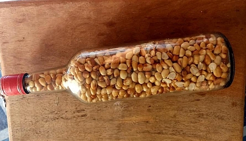 Roasted Peanuts Recipe: How to Roast or Fry Peanuts/Groundnuts with Garri