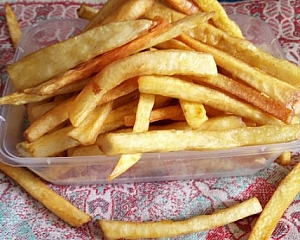 Easy Crispy Yam Chips Recipe for breakfast