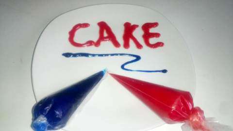 How to make Piping gel at home for cake lettering and decoration ...